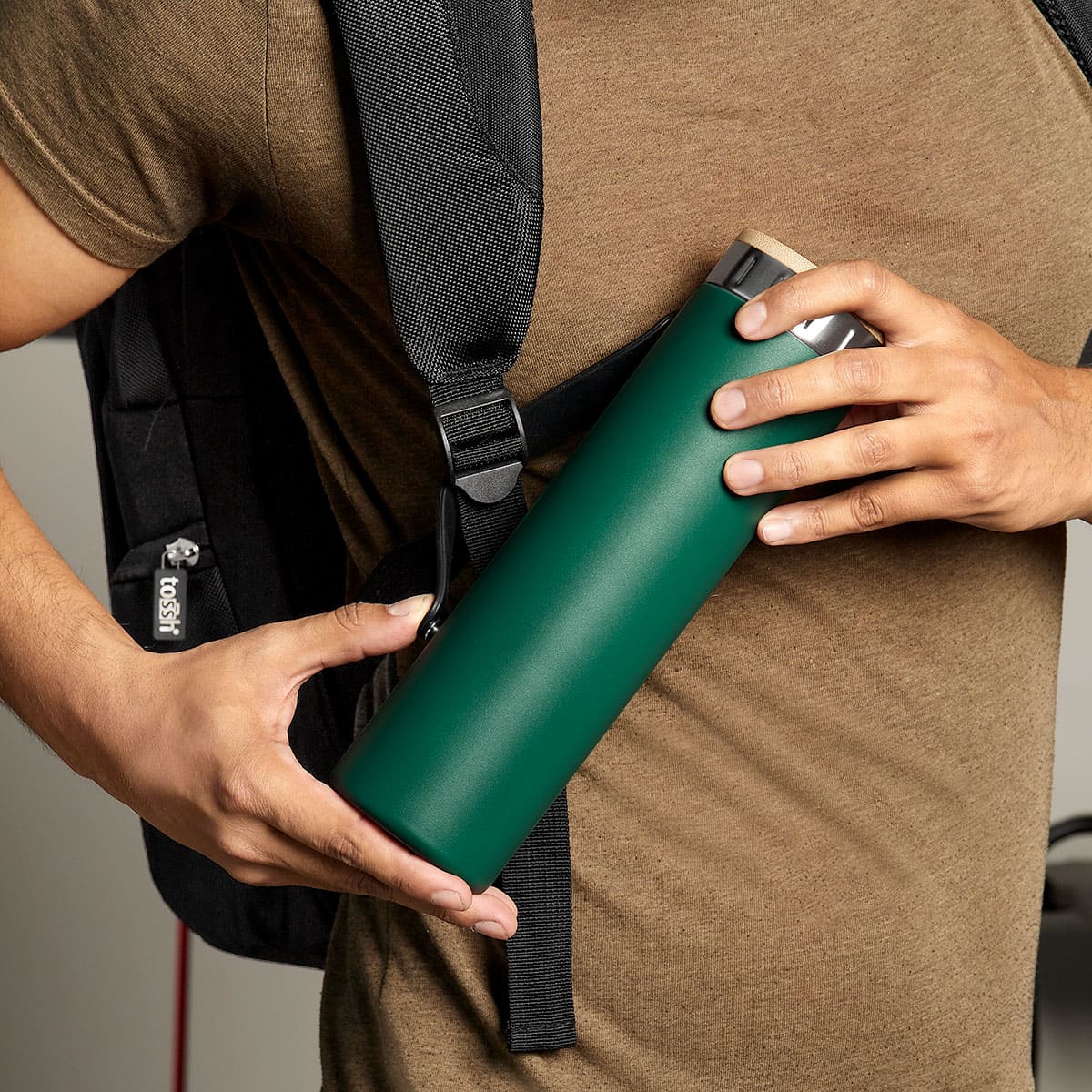 TERMO ICONIC VERDE ELM 002 V (ACERO INOXIDABLE / BAMBÚ / SILICÓN) | PromoExpand te ofrece 🔥 ...