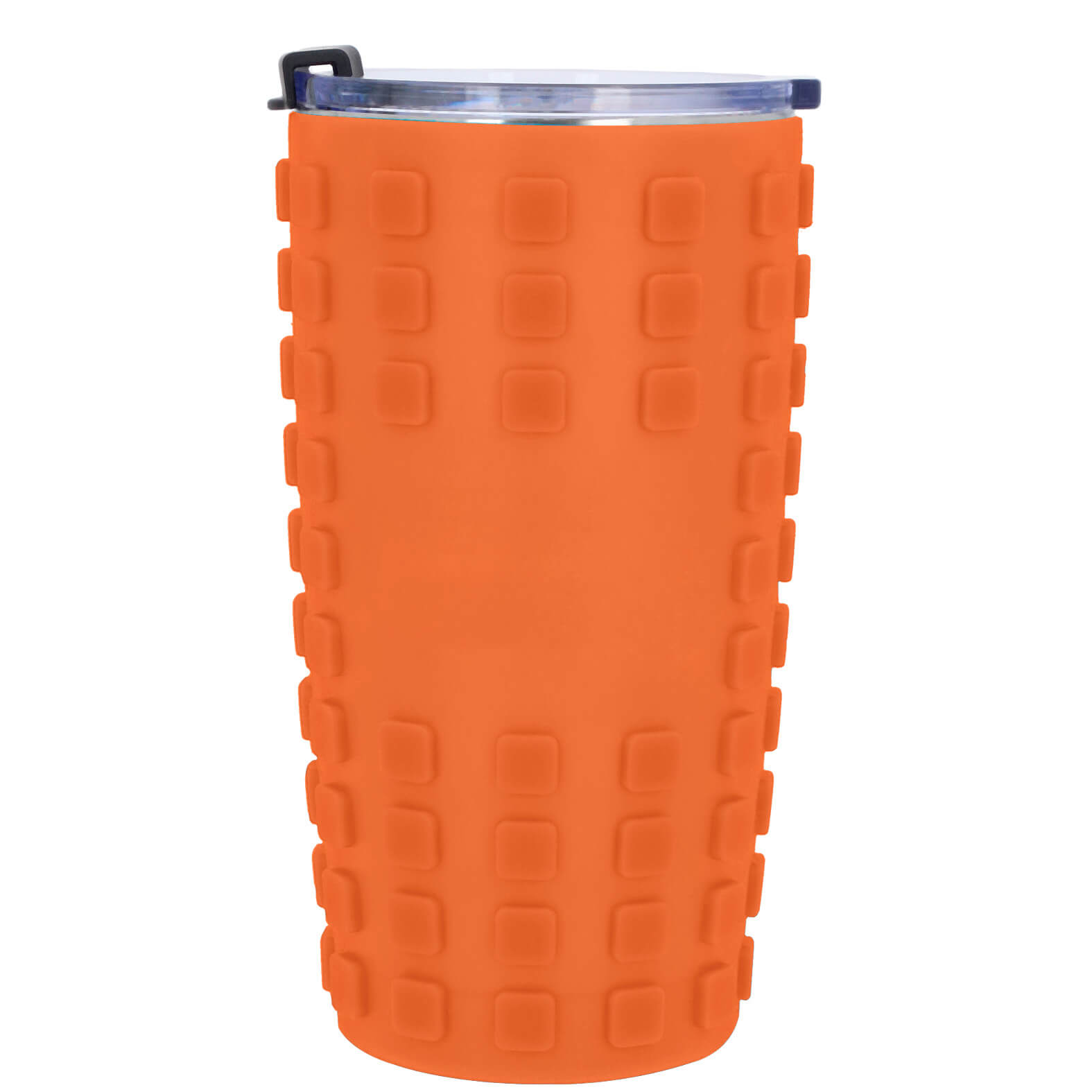 TERMO NARANJA GOMU (T 241 - ACERO INOXIDABLE/ SILICÓN) | PromoExpand te ...